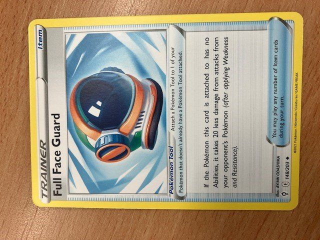 Pokemon Trainer Full Face Guard 148/203 | Kaufen auf Ricardo