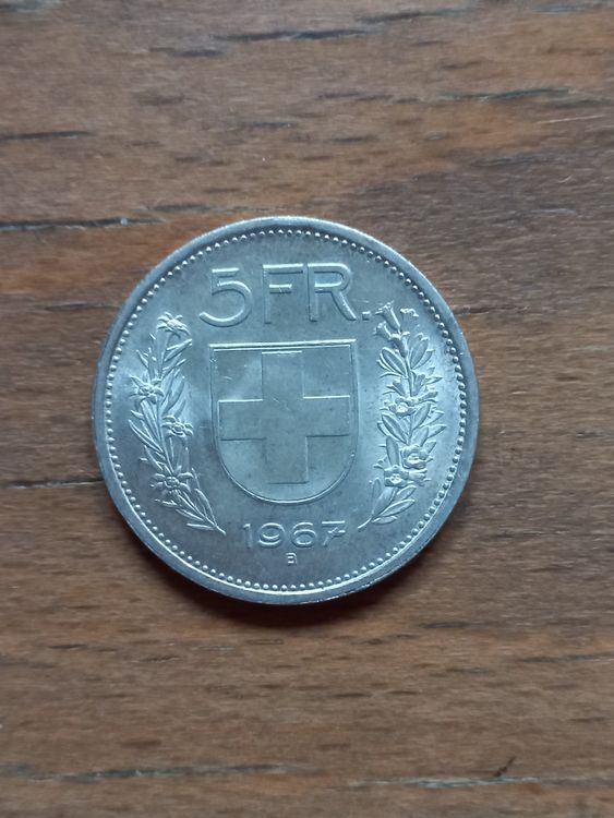 5 fünf Franken Münze Silber | Kaufen auf Ricardo