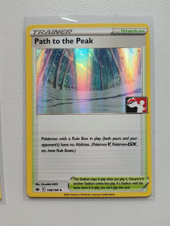 Path to the Peak HOLO - Pokemon TCG Prize Pack Stamp (Gebraucht) in ...