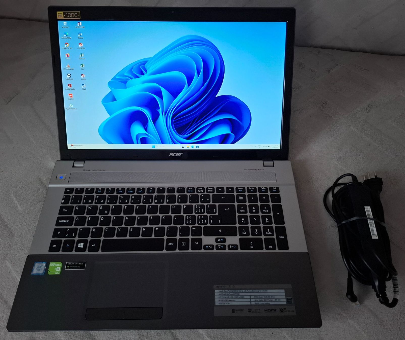 Acer Aspire V3-771G 17.3 Zoll, i7-SSD. Win.11 & Office 2019 (Gebraucht) in Magden für CHF 185 ...