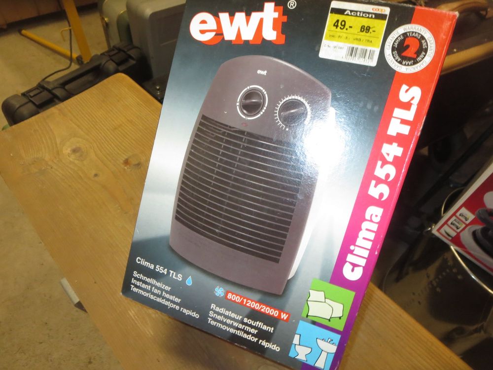 EWT Clima Schnellheizer (Gebraucht) in Wolfhalden für CHF 14 – mit ...