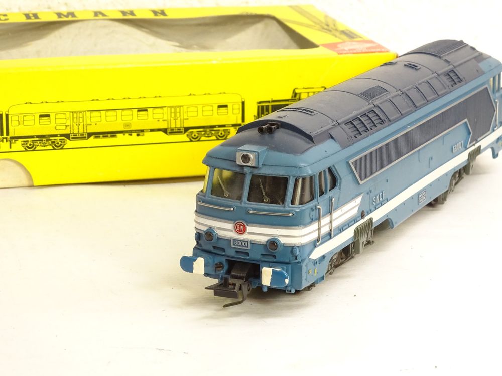 Fleischmann 4280 Diesellok SNCF BB68001, Blau, H0, GS/DC,OVP (Gebraucht ...