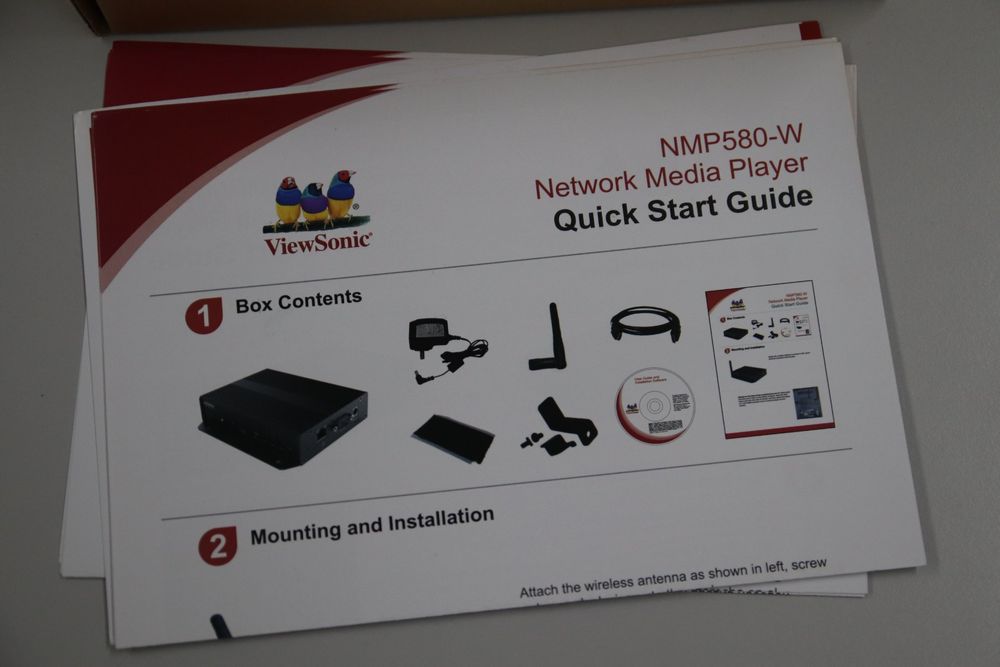 ViewSonic NMP-580W Full HD Wireless Media Player (Neu (gemäss ...