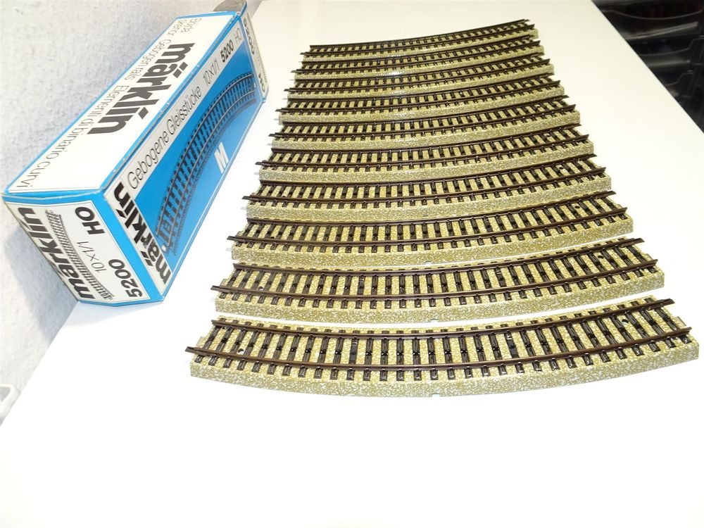 10 Märklin M-Gleis Schienen 5200 HO | Kaufen auf Ricardo