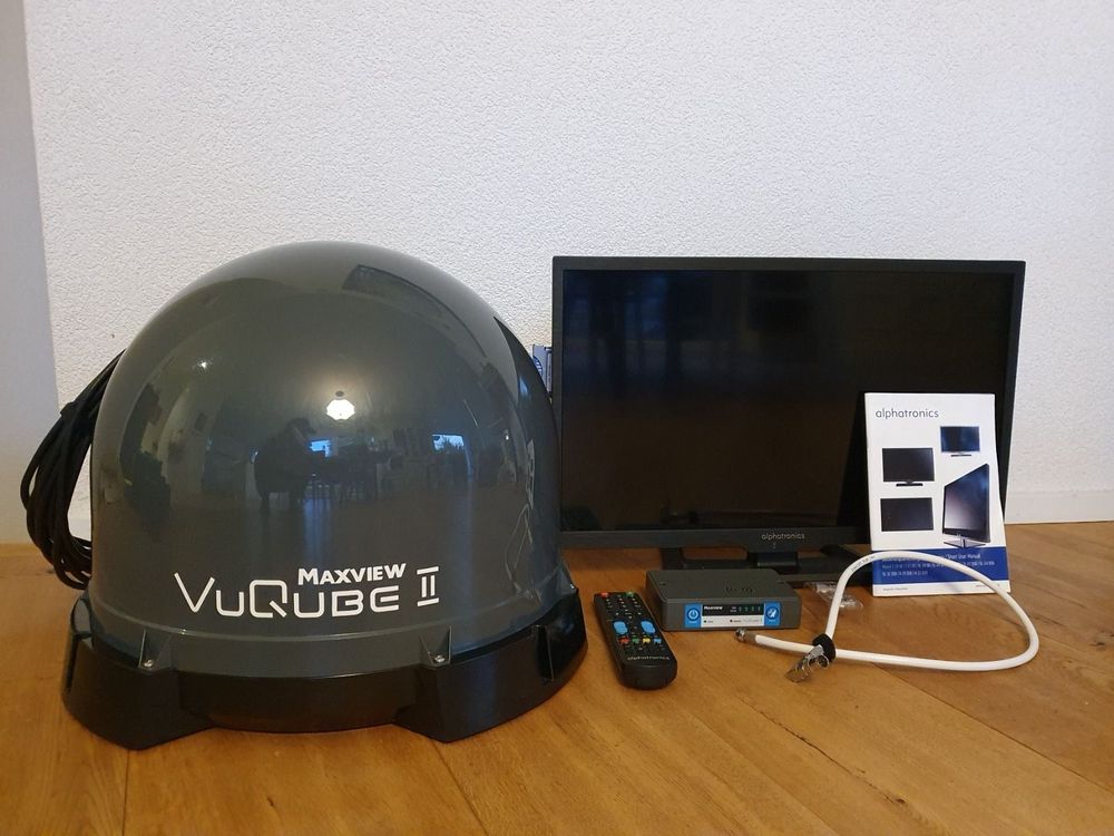 Mobile Satanlage MAXVIEW VU Qube II Komplettset | Kaufen auf Ricardo