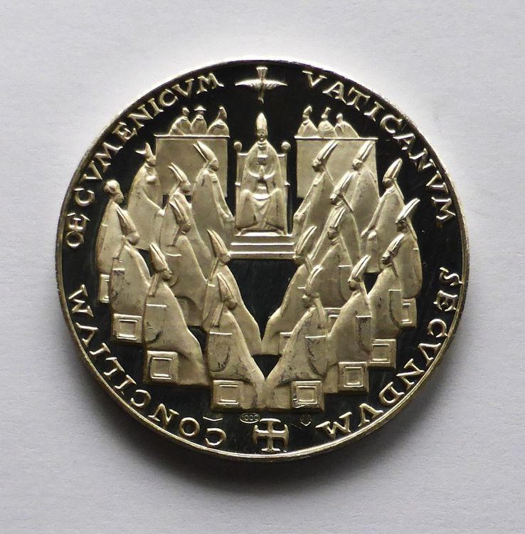 VATICAN 1963 - 30g 999Ag, Papst Paul VI & Johannes XXIII | Kaufen auf Ricardo