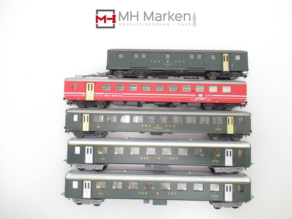 Lima 5-teiliges Reisezugset SBB Ohne OVP DC GS H0 (Gebraucht) in Basel ...