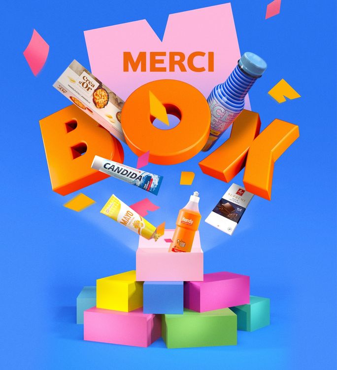 25 Merci Box Sticker von Migros | Kaufen auf Ricardo