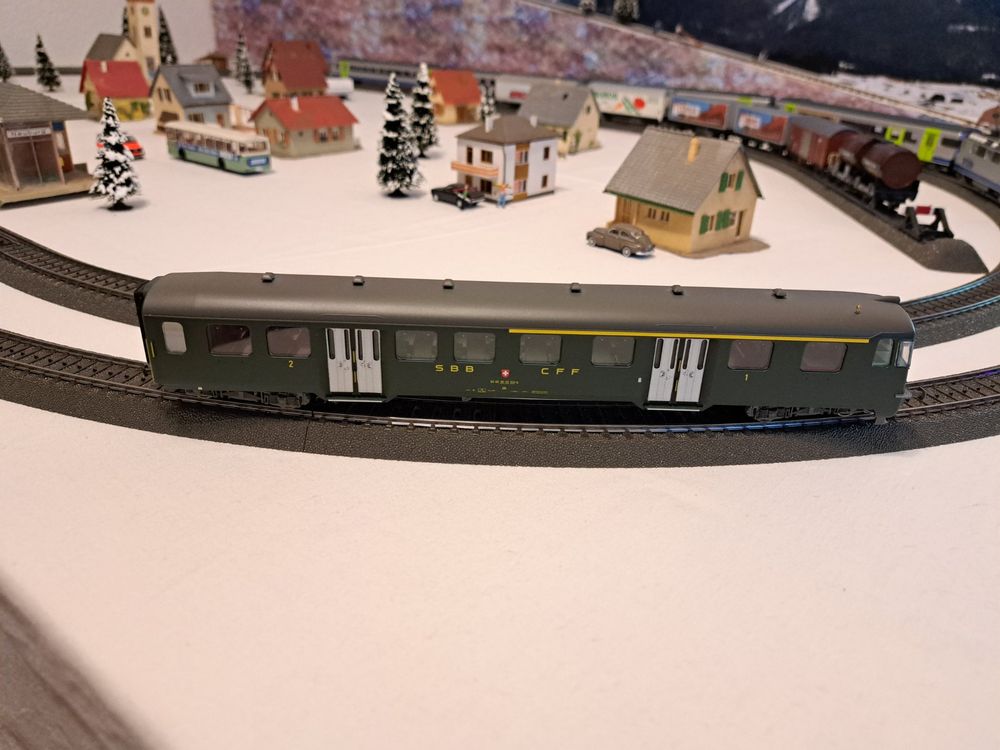 Märklin 43411 Abt Leichtstahl Steuerwagen alte Beschriftung | Kaufen ...