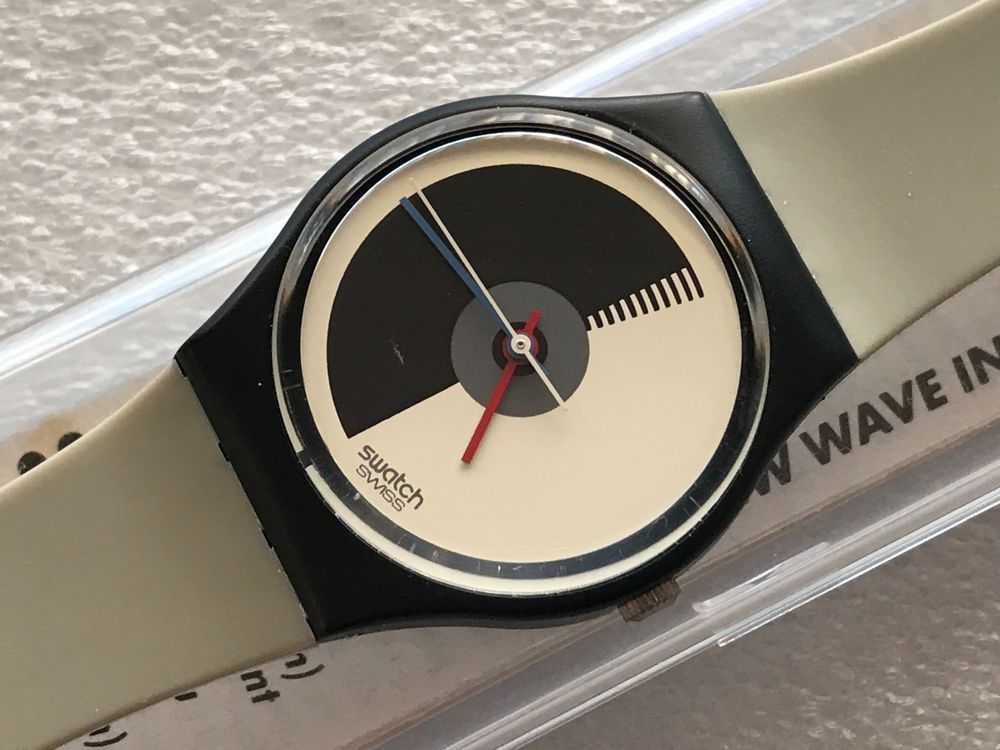 SWATCH GENT MEZZA LUNA GB 107 VON 1986 NEU (Neu und originalverpackt ...