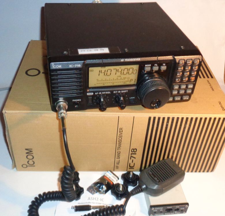 ICOM IC-718 HF Transceiver mit Pactor-Modem (Gebraucht) in Balgach für ...