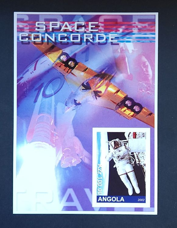 Angola-Block Space Concorde ** (2001) | Kaufen auf Ricardo