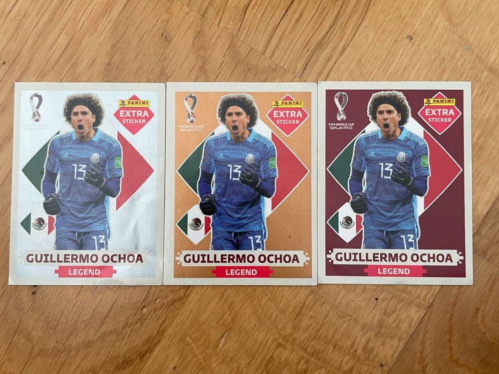GUILLERMO OCHOA - 3-fach - - PANINI - EXTRA STICKER | Kaufen auf Ricardo
