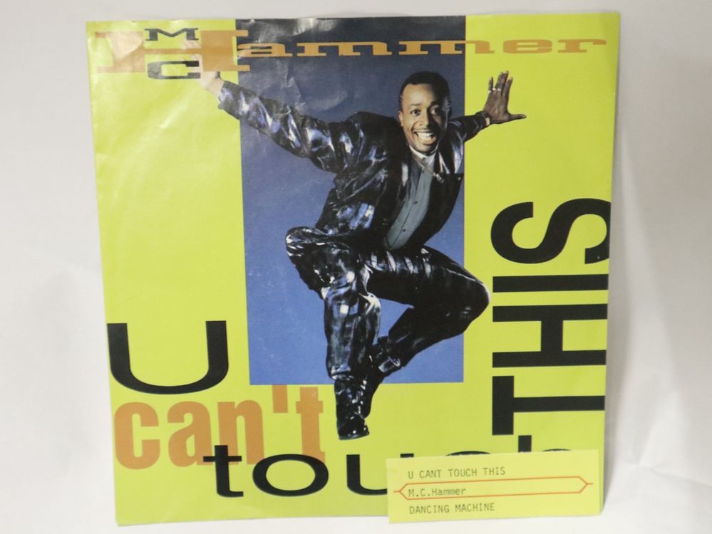 Vinyl Single Mc Hammer U Can't Touch This für Jukebox (Gebraucht) in ...