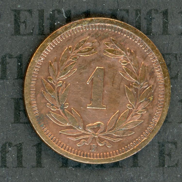 CHF___0.01 1894 -vz 1 Rappen (Gebraucht) in Widnau für CHF 50 – mit Lieferung auf Ricardo kaufen