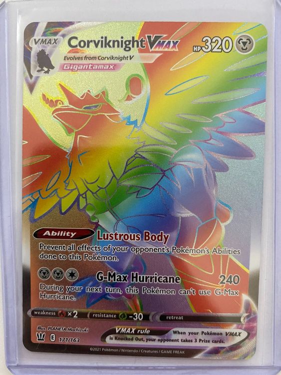 Pokemon Corviknight VMax 171/163 Battle Styles EN | Kaufen auf Ricardo