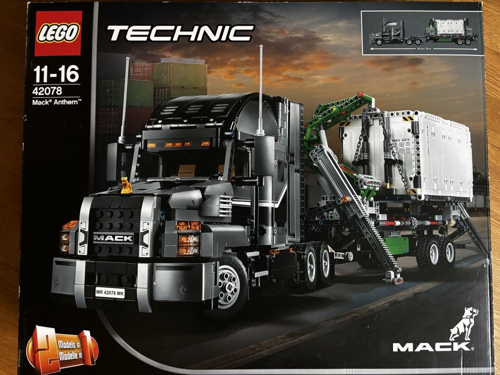 LEGO Technic Mack Anthem 42078, 2in1 Modell | Kaufen auf Ricardo