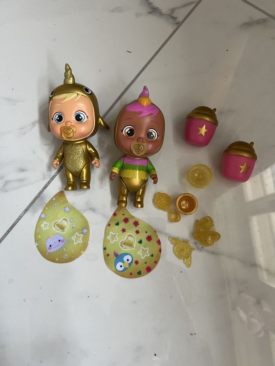 Mini cry babies gold edition selten, mini cry baby or rare (Gebraucht ...