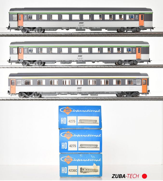 Roco 3x Reisezugwagen der SNCF H0 GS mit OVP (Gebraucht) in St. Gallen ...