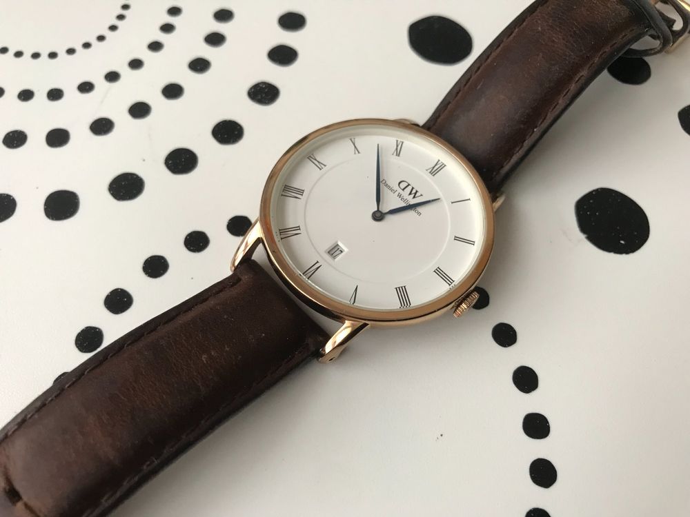 DANIEL WELLINGTON DW - WATCH FOR MEN - 37MM - WHITE DIAL !!! (Gebraucht ...