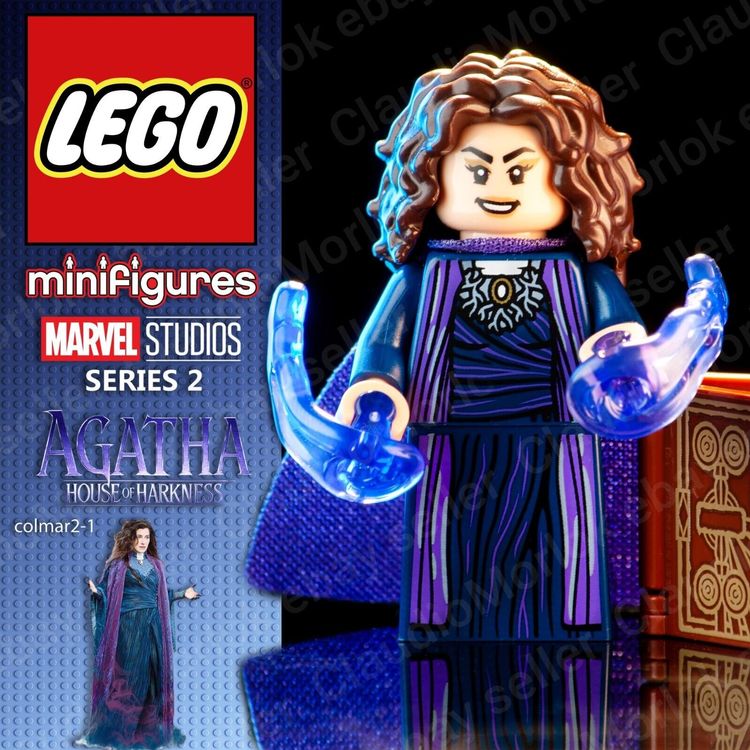 01 AGATHA HOUSE OF HARKNESS LEGO MINIFIGURE 71039 MARVEL S.2 (Neu ...
