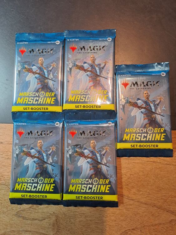 Magic the Gathering Marsch der Machine 5 Set-Booster Deutsch (Neu und ...