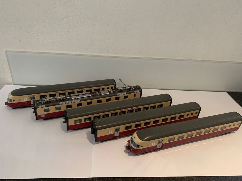 SBB Trix TEE Triebzug "Gottardo" 5-teilig digital SOUND (Gebraucht) in ...