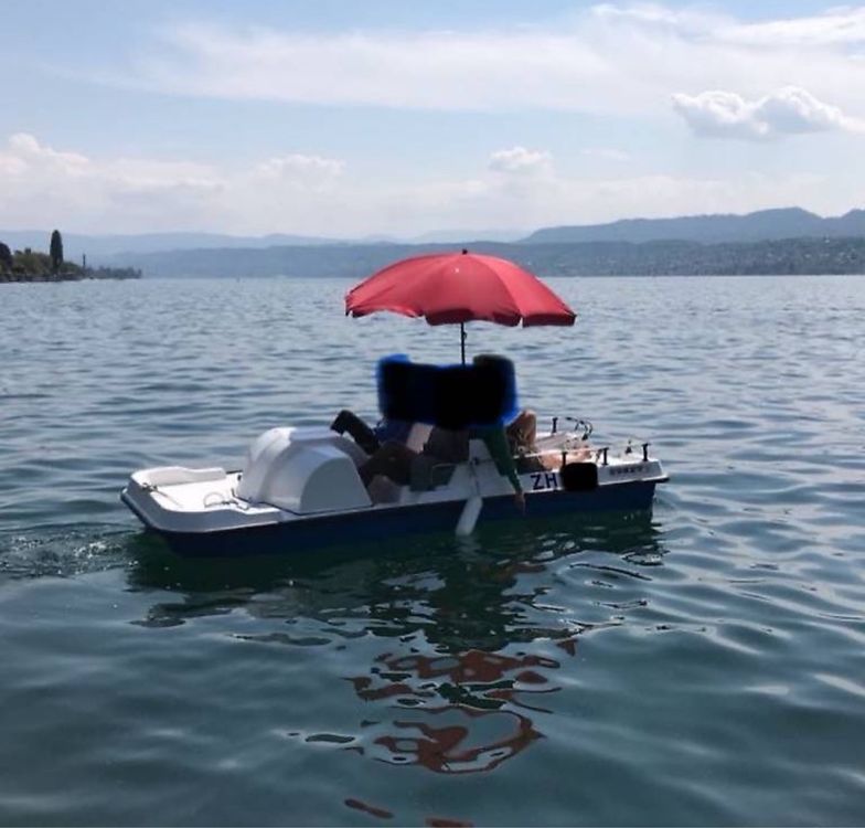 Tretboot, Pedalo, Boot, Ruderboot direkt am Zürichsee mieten (Gebraucht ...