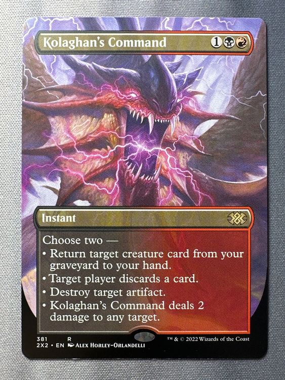 Kolaghan‘s Command Variant 381 Double Masters 2022 | Kaufen auf Ricardo