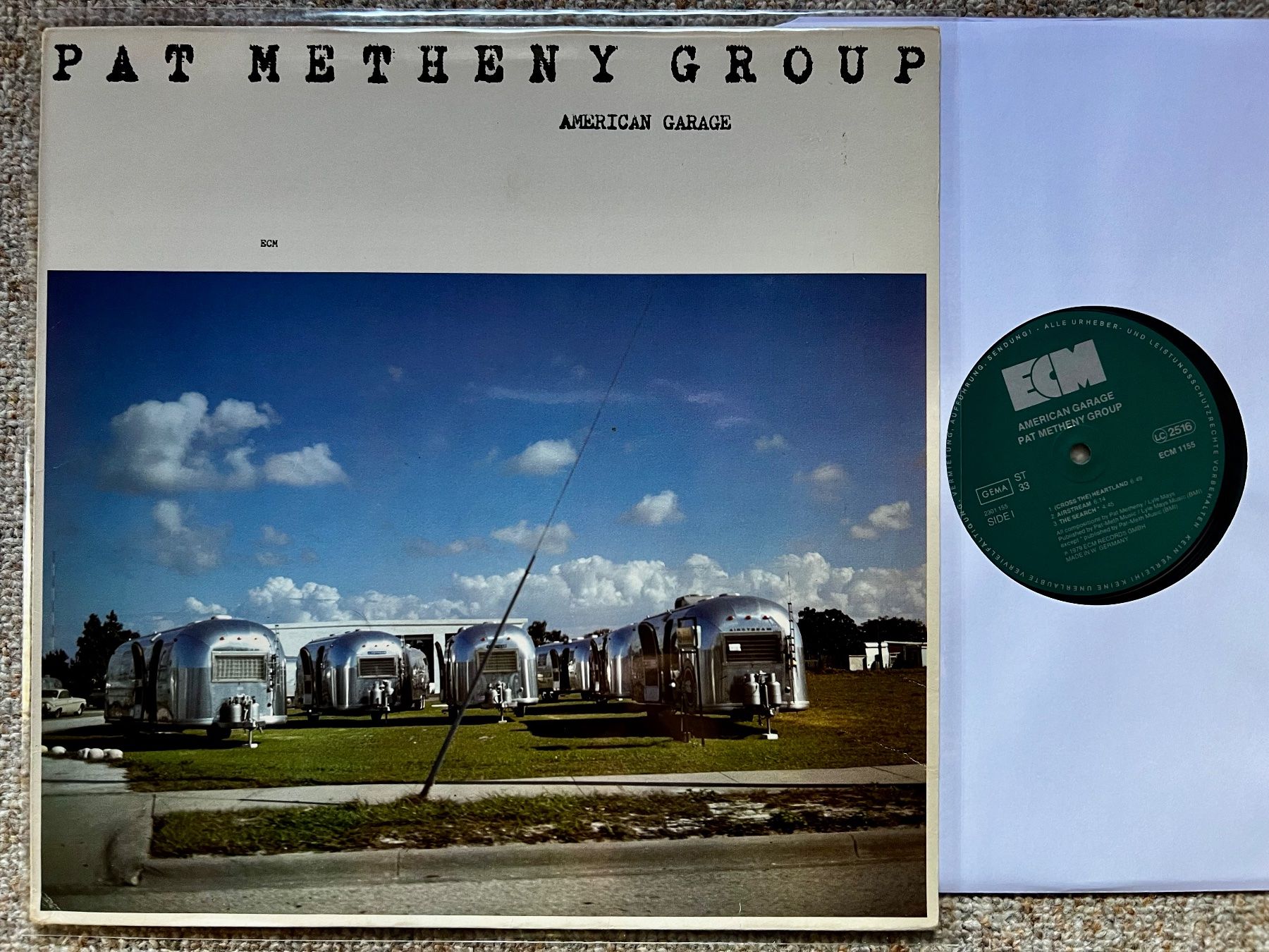 Pat Metheny Group – American Garage ECM LP GEWASCHEN (Gebraucht) in ...