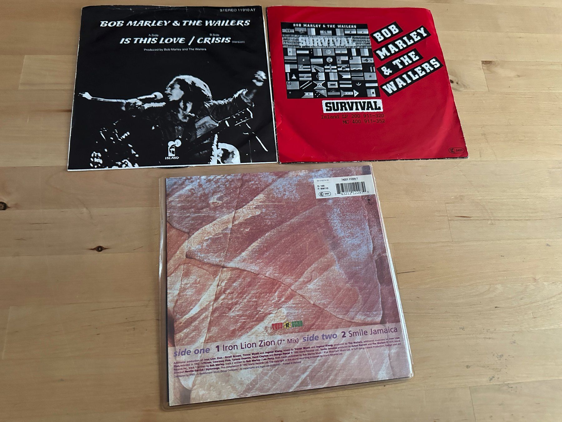 BOB MARLEY tolle Kult Singles Reggae Hit Top THE WAILERS (Gebraucht) in ...