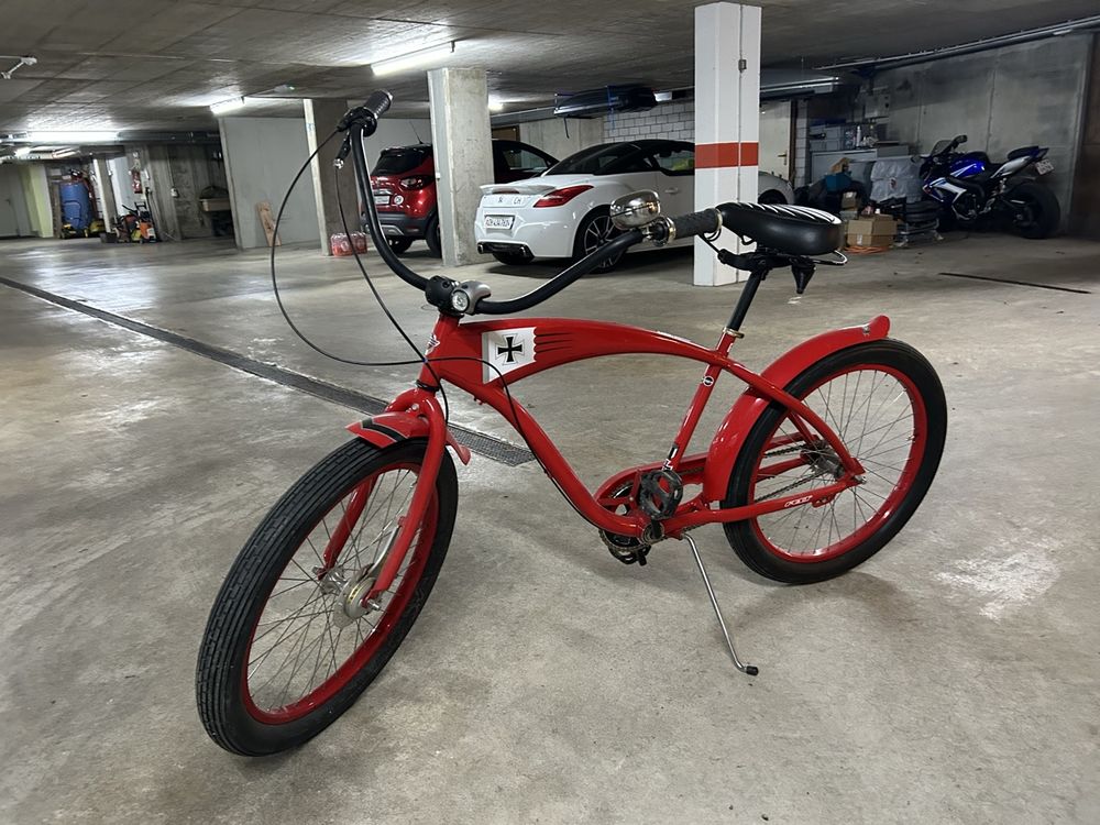 Auswertung Morgen Mann Nostalgie R 252 Cklicht Fahrrad Pendel Seeanemone