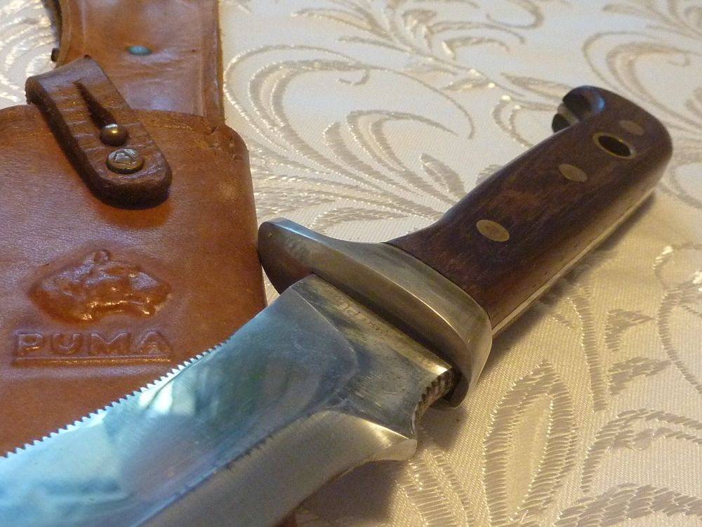 PUMA MESSER Automesser DBGM Piloten Messer Bundeswehr 60iger (Gebraucht ...