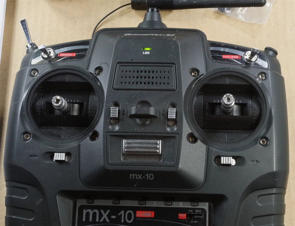 Graupner SJ MX-10 HOTT (Gebraucht) in Zuerich für CHF 33 – mit ...