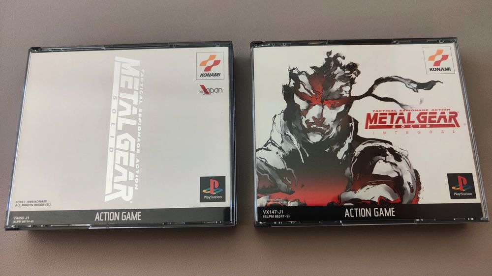 Metal Gear Solid & MGS Integral PS1 (Japan) - TOP Zustand | Kaufen auf ...