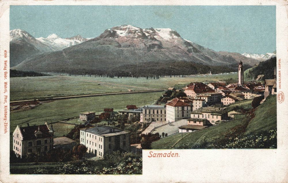 Samaden, Gesamtansicht (Gebraucht) in Bronschhofen für CHF 10 – mit Lieferung auf Ricardo kaufen