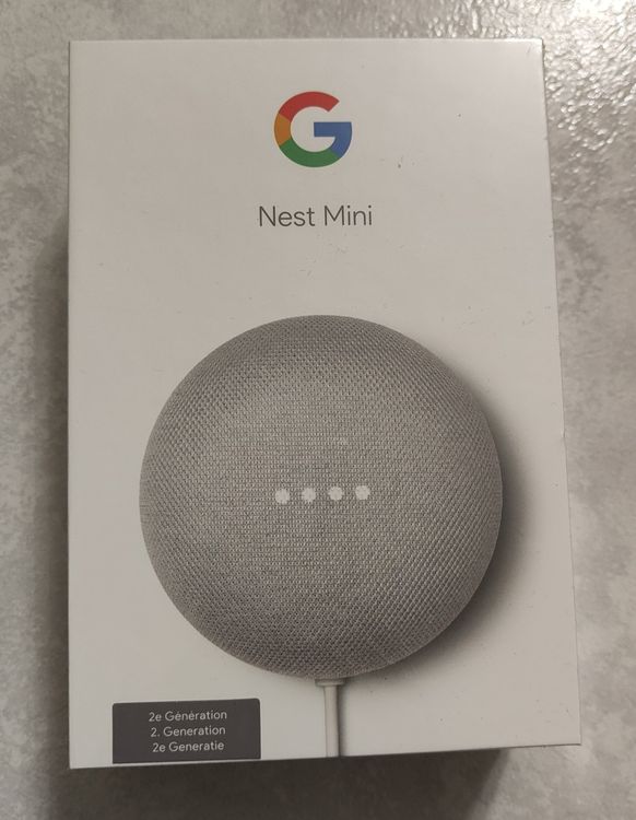 Google Nest Mini 2. Generation!!! NEU!!! (Neu und originalverpackt) in Derendingen für CHF 22 ...