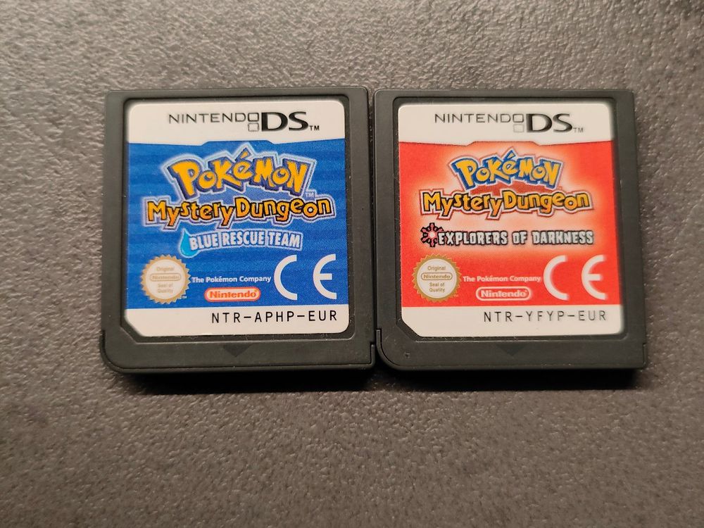 Nintendo DS - 2x Pokemon Mystery Dungeon (Gebraucht) in Monthey für CHF 36 – mit Lieferung auf ...