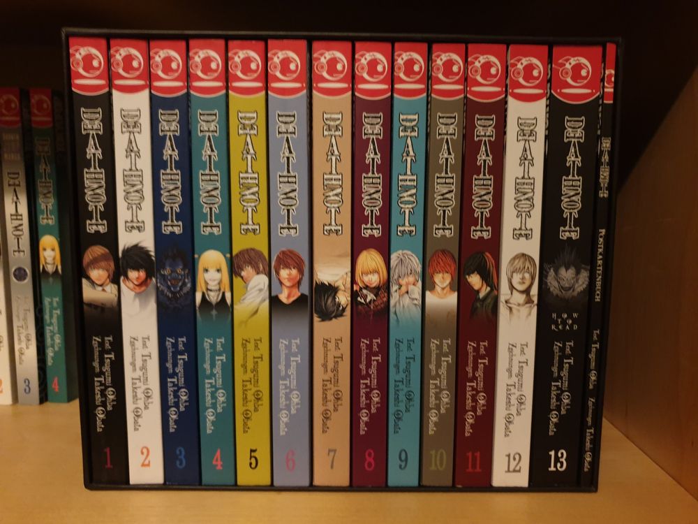 Death Note Manga Complete Box Vol 1 - 13 (komplett, Deutsch) | Kaufen ...