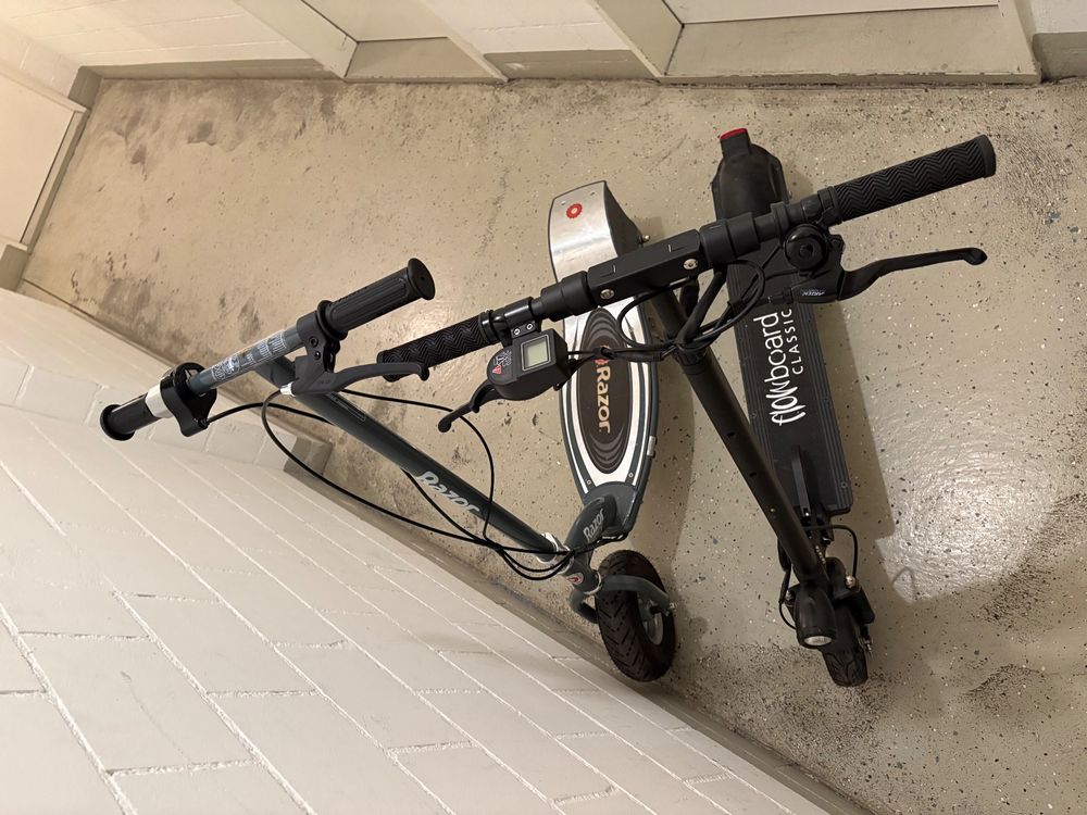 Razor E300 Electric Scooter + SoFlow Flowboard Classic Elekt (Defekt ...