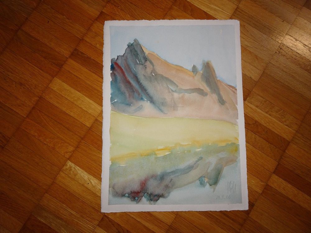 Originales Aquarell | Kaufen auf Ricardo