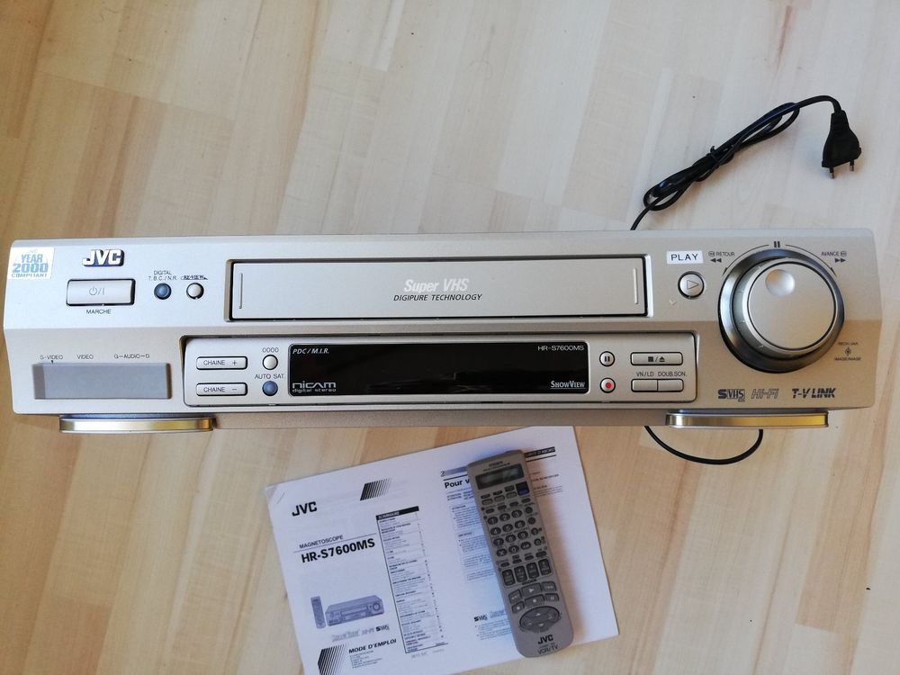 JVC HR-S7600MS Super VHS Videorecorder / magnetoscope (Neu (gemäss Beschreibung)) in Cheseaux ...
