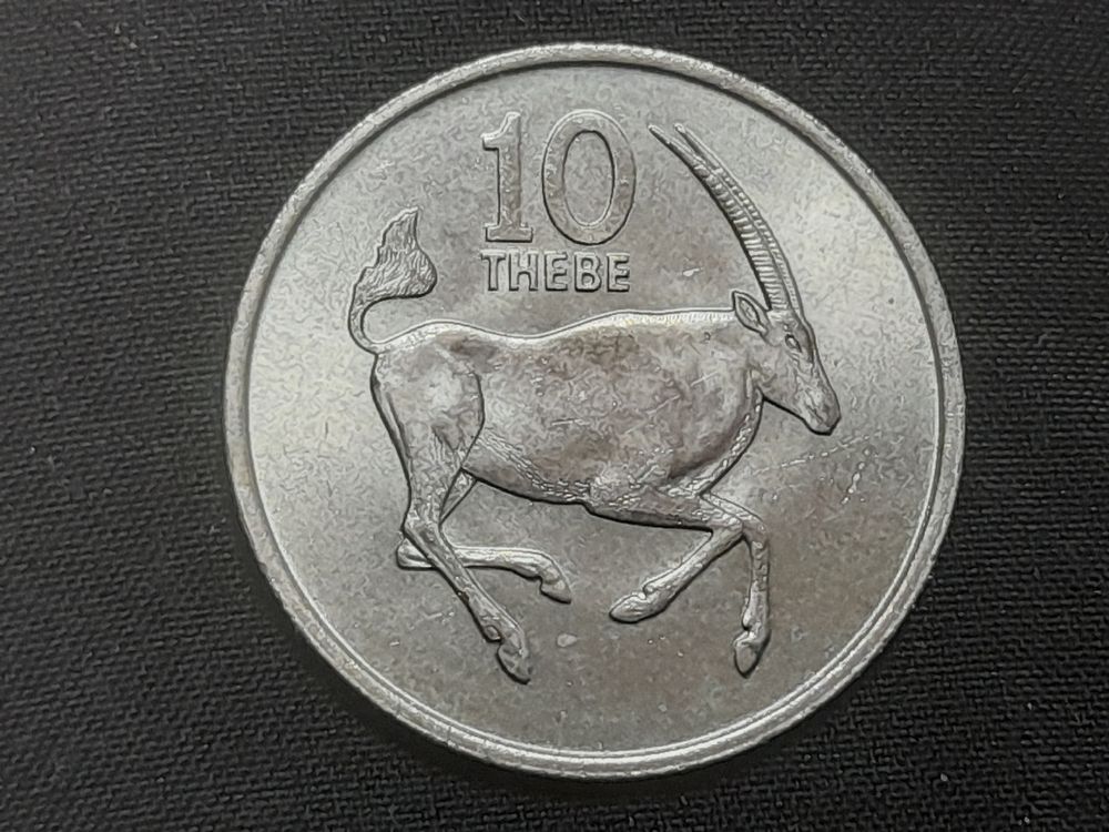 Botswana 10 Thebe 1976 (Sammelstück) (Gebraucht) in Basel für CHF 1.5 ...