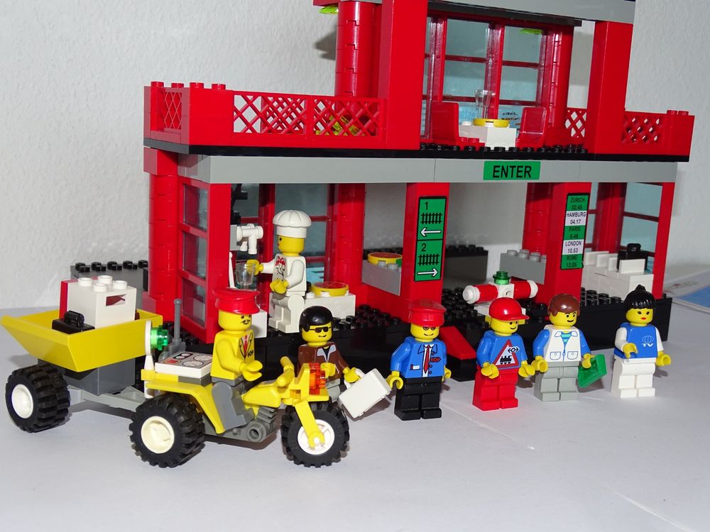 Lego System 4556 - Train Station / Bahnhof (1999) (Gebraucht) in ...