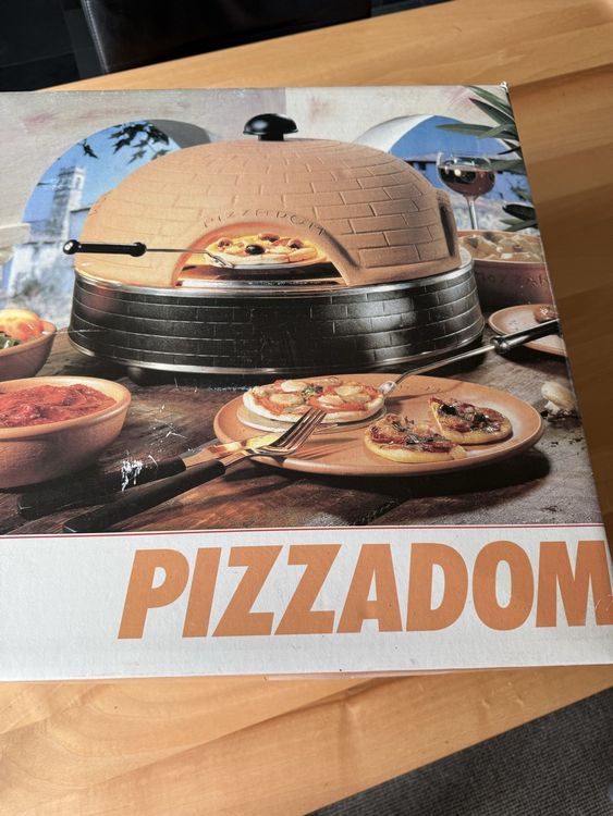 Pizzadom Party Pizzaofen Terrakotta - Neuwertig! 🍕🔥 (Gebraucht) in ...