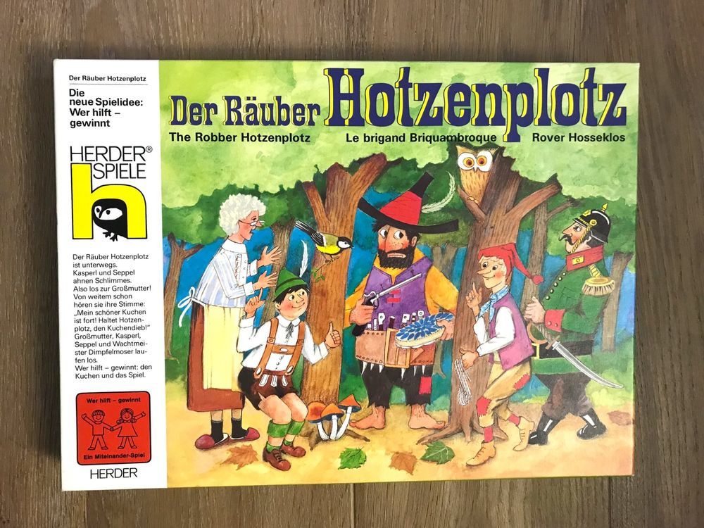 DER RÄUBER HOTZENPLOTZ - HERDER SPIELE- rares Spiel vintage (Gebraucht ...