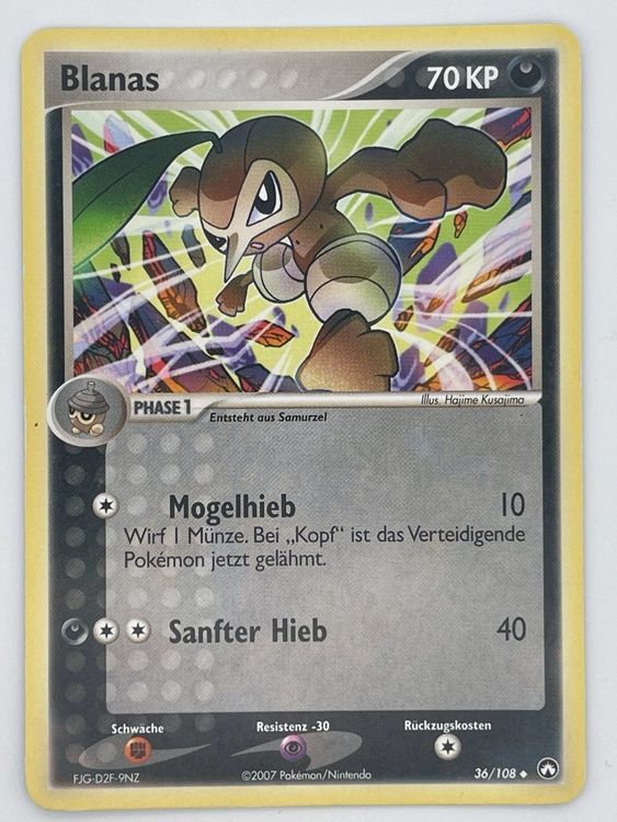 Blanas 36/108 Pokémon EX Power Keepers (Neu (gemäss Beschreibung)) in ...