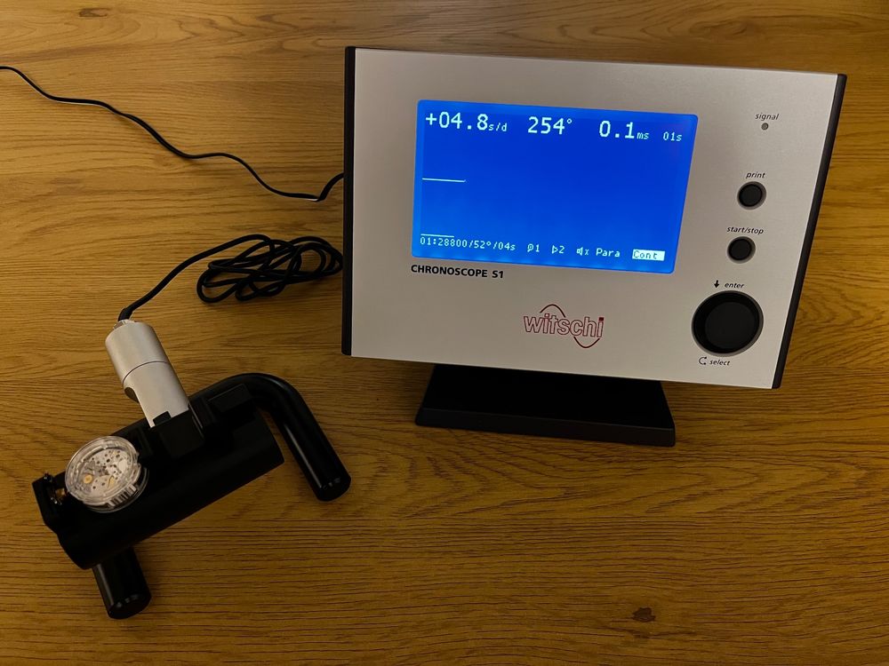 Witschi Chronoscope S1 (Neu (gemäss Beschreibung)) in Basel für CHF 2500 – mit Lieferung auf ...