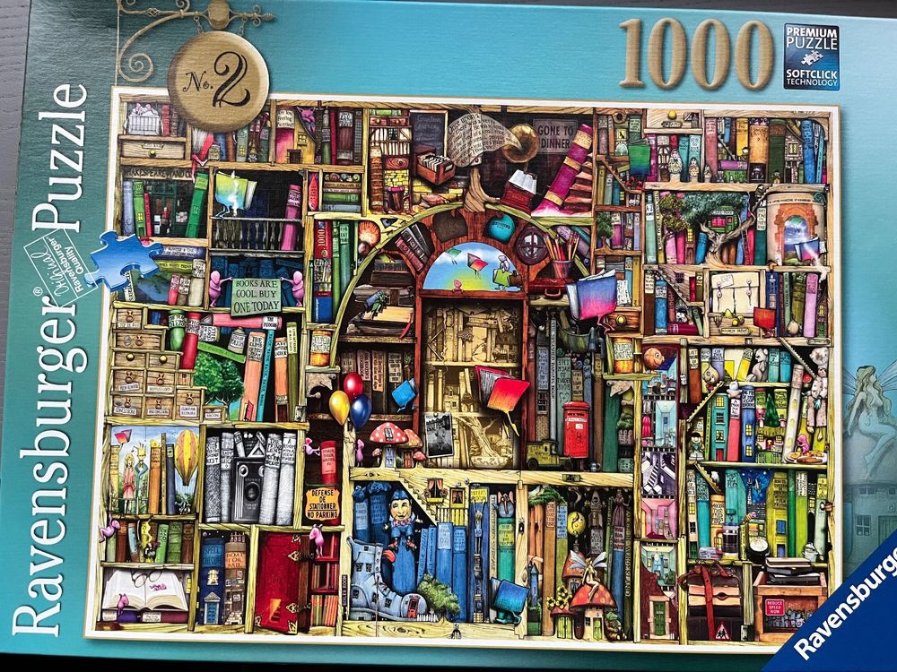 Ravensburger Puzzle Bibliothek 1000 | Kaufen auf Ricardo