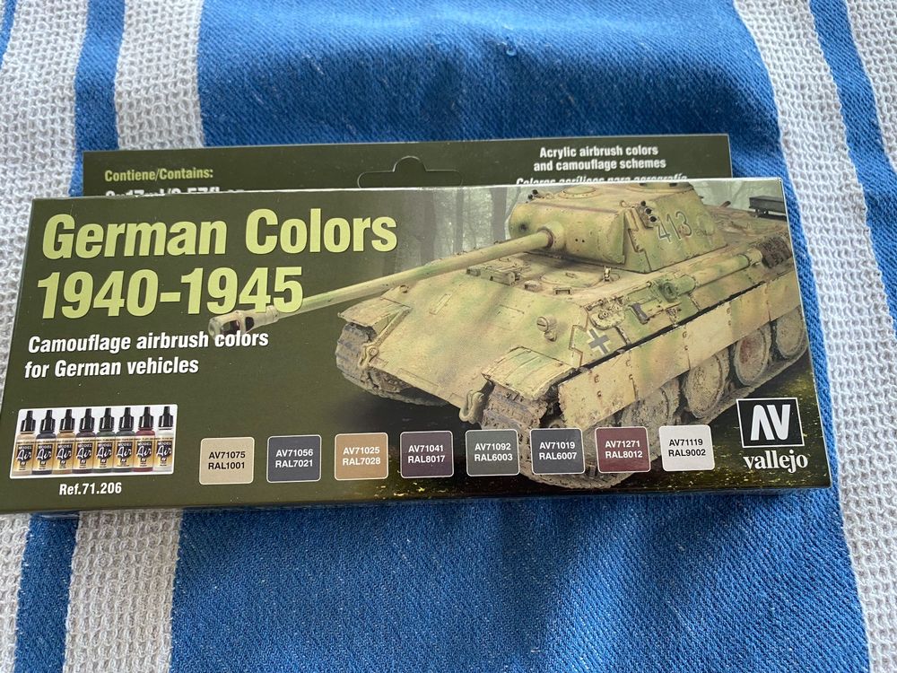 VALLEJO GERMAN TANK COLORS 1940 -1945 | Kaufen auf Ricardo